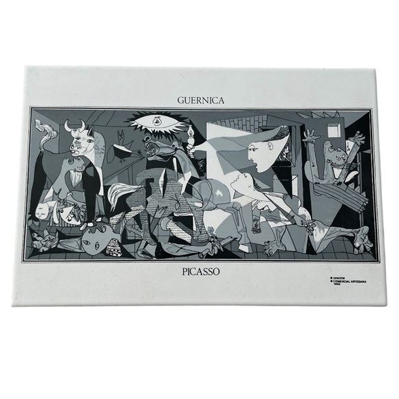 Art | Pablo Picasso Guernica Ceramic Wall Tile Spadem Abstract Spain ...